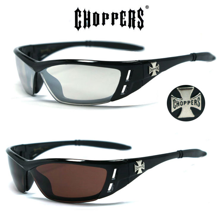 1 or 2 Pair Choppers Motorcycle Biker Riding Sports Semi Rimless ...