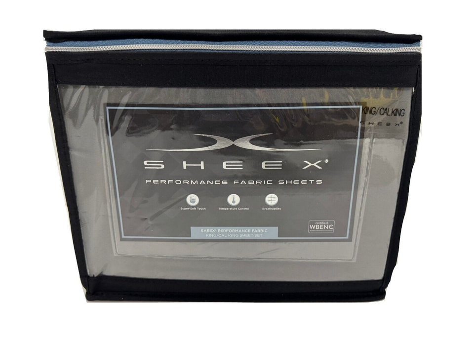 SHEEX 4 Piece Sheet Set Super Soft Temperature Control Breathable ...