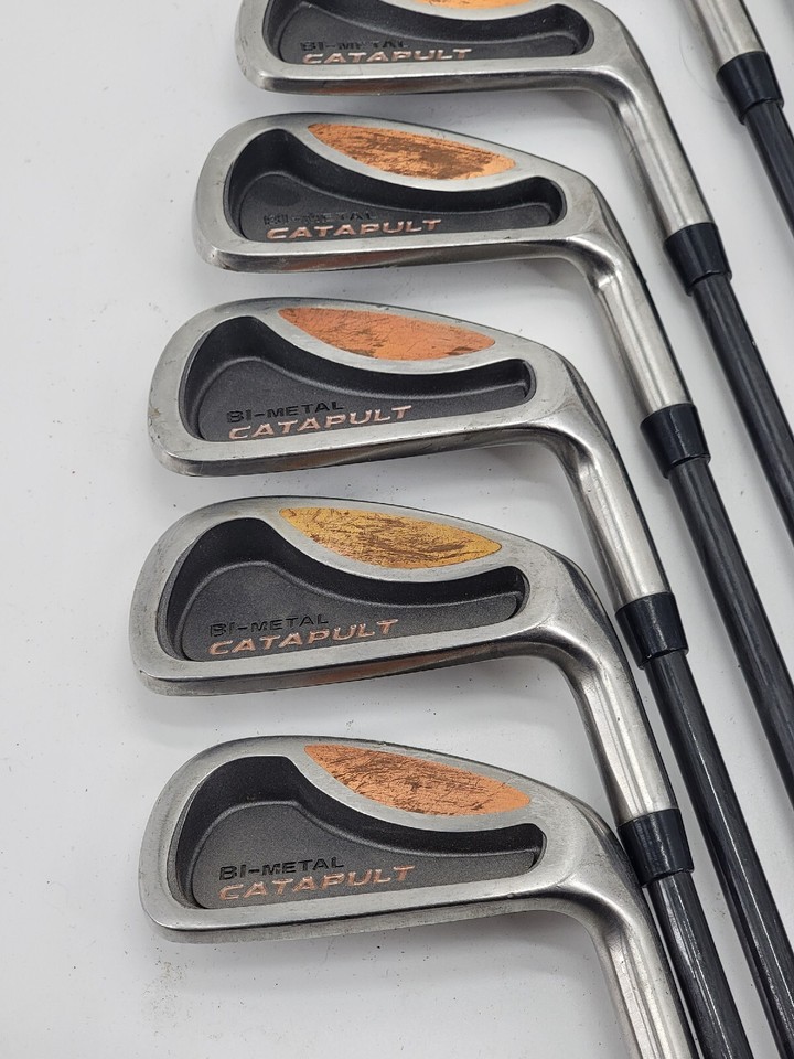 Paragon Bi-Metal Catapult Golf Club Iron Set 2-9 Graphite Powerflex R ...
