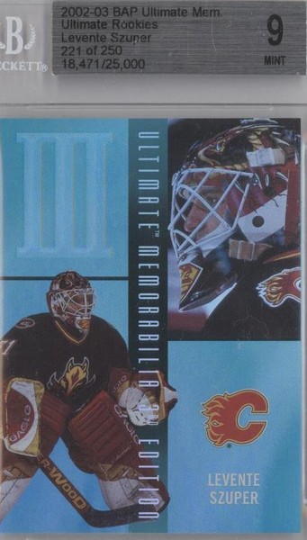 2002-03 In the Game Be A Player Ultimate Memorabilia 3rd Edition ...