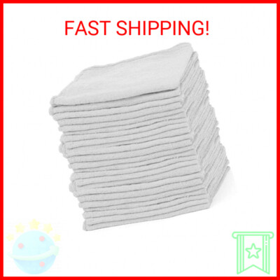 SupremePlus Auto Mechanic Shop Towels - 100% Cotton Commercial Grade ...