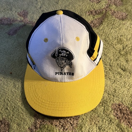 Pittsburgh Pirates PPG 2 Stripes Snapback Hat Cap Vintage Logo MLB ...