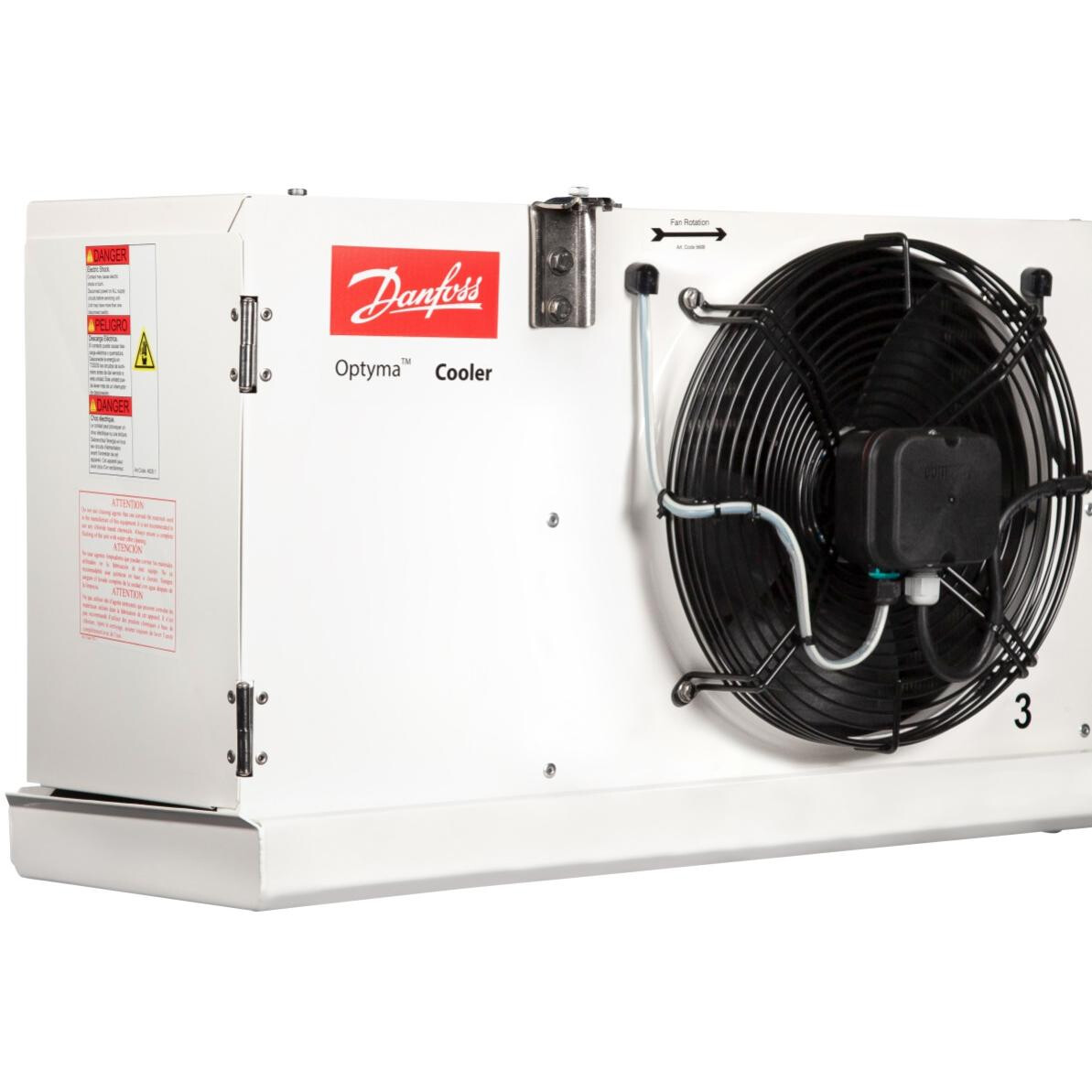 Danfoss 114U0001 Evaporator Optyma MBP 7K Btu/hr at 25F SST R404 Air ...