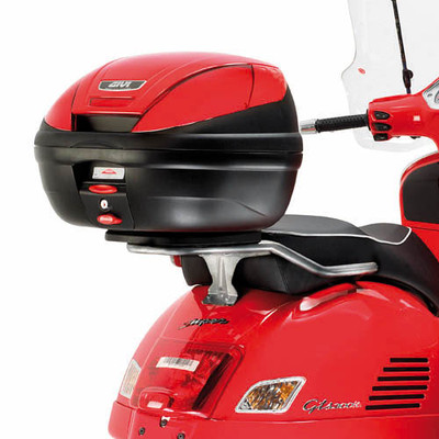 GIVI SPECIFIC REAR RACK MONOLOCK TOP CASE PIAGGIO VESPA GTS 125-300 S ...