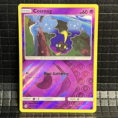 Cosmog #64/149 Sun & Moon Reverse Holo Common Pokemon Card | eBay