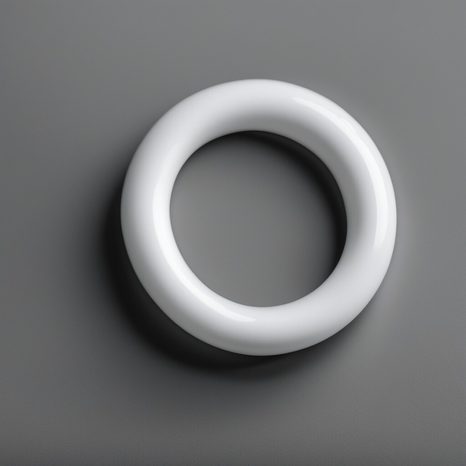 SIZE 75 mm Vaginal Pessary RING Silicone Device Prolapse Pelvic Organ ...