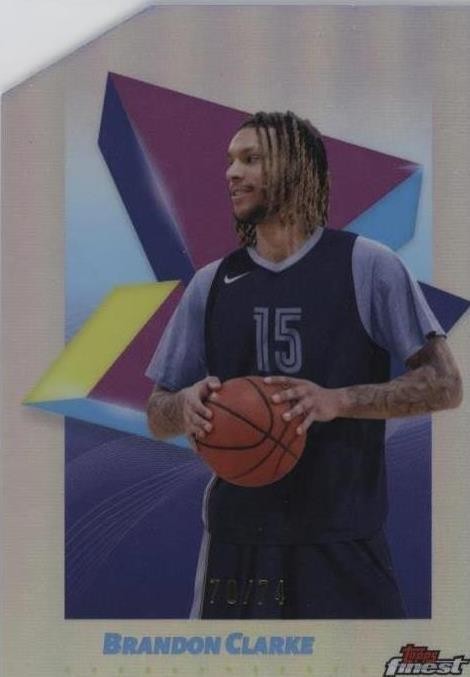 2024-25 Topps Finest - Common Brandon Clarke, Brandon Clarke #49 Die ...