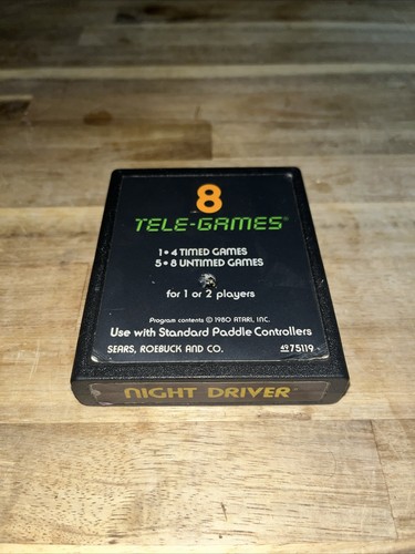 Sears 8 Atari 2600 Tele-games ~ 4 Timed ~ 8 Untimed Games | eBay