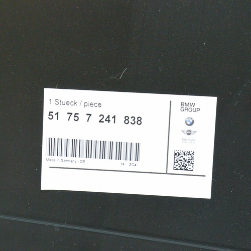 NEW OEM BMW 1 F21 RIGHT SIDE UNDERBODY COVER 51757241838 GENUINE | eBay