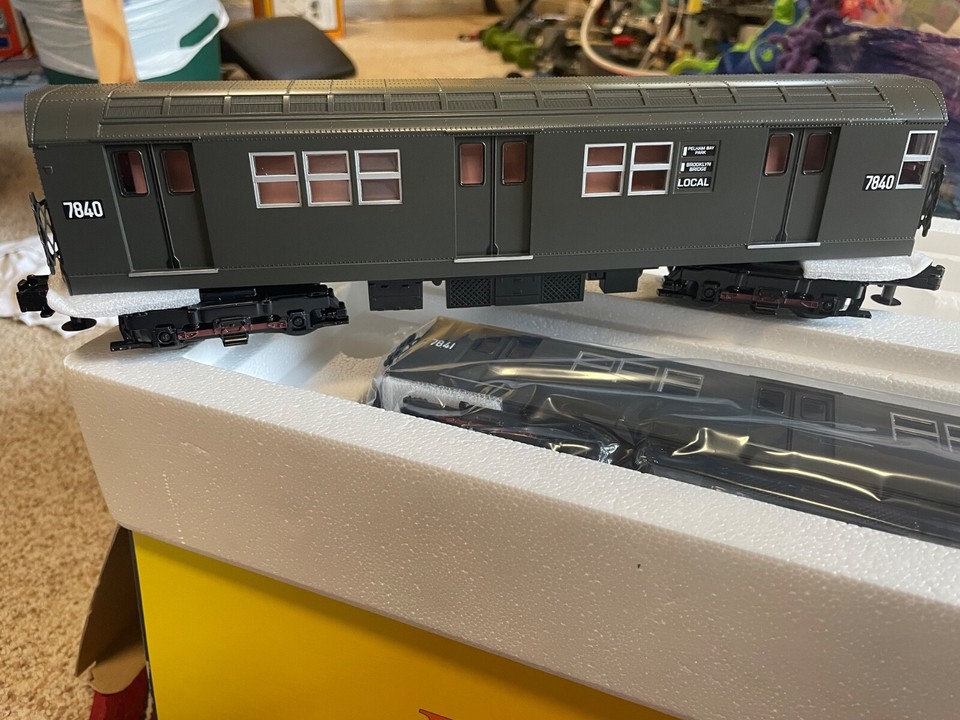 model train set o scale MTH subway set | eBay