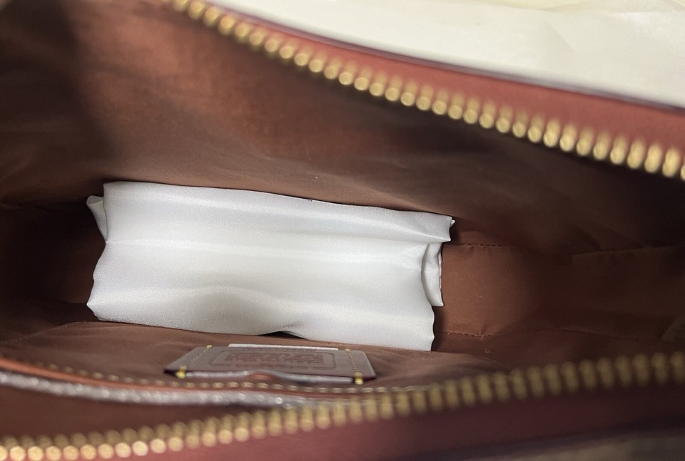 Coach Chaise Coated Canvas CC Tan Rust Medium Crossbody Bag C8487 ...
