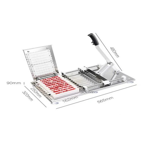 Manual Skewers Stainless Steel Lamb Beef Vegetable Stringer Threading ...