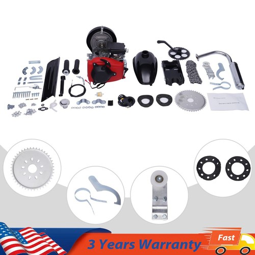 4Stroke 49CC Gas Cycle Bike Engine Kit Petrol Motorized Bicycle Motor ...