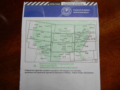 FAA IFR ENROUTE HIGH ALTITUDE Charts - All Panels Available Exp 17 Jun ...