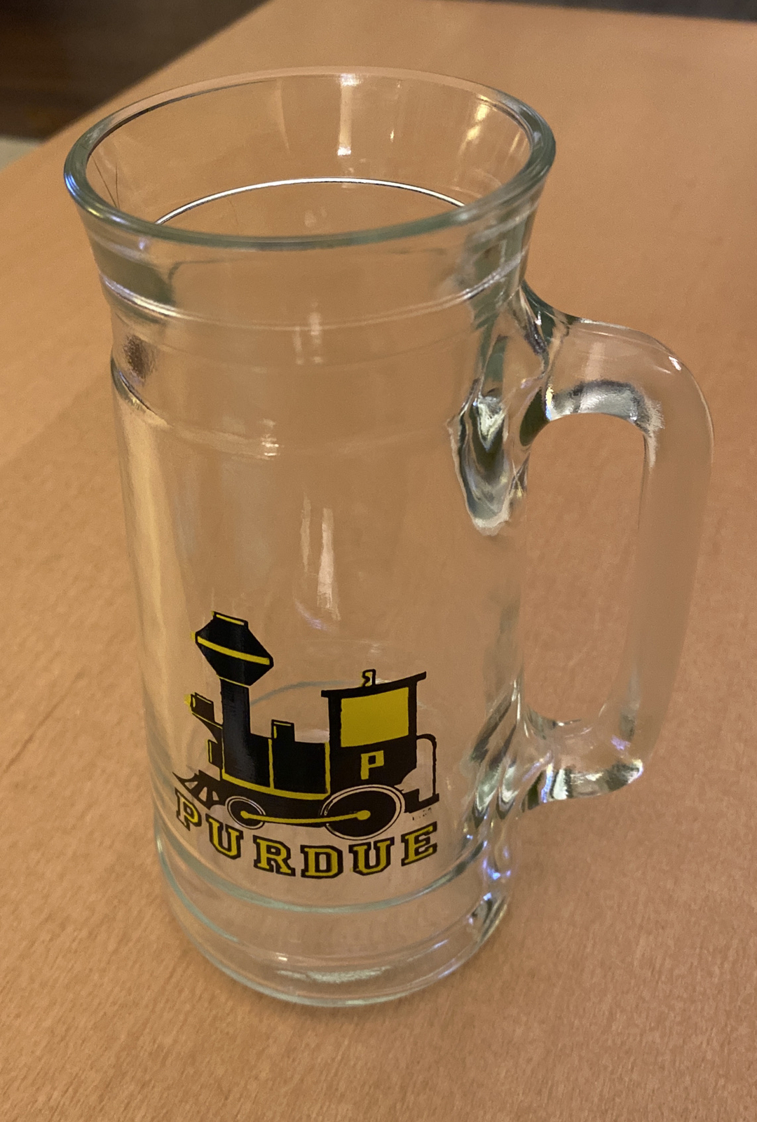 Purdue University Boilermaker Glass Beer Mug 6 3/4" | eBay