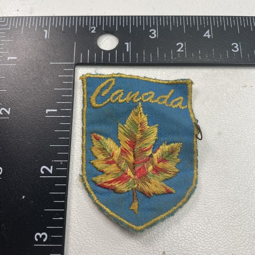 Vintage Multi-Color Canada Maple Leaf Patch 32JJ | eBay