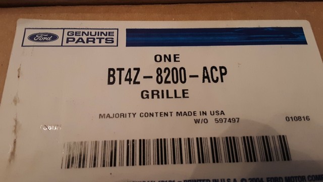 Ford OEM Grille - Radiator BT4Z8200ACP for sale online | eBay