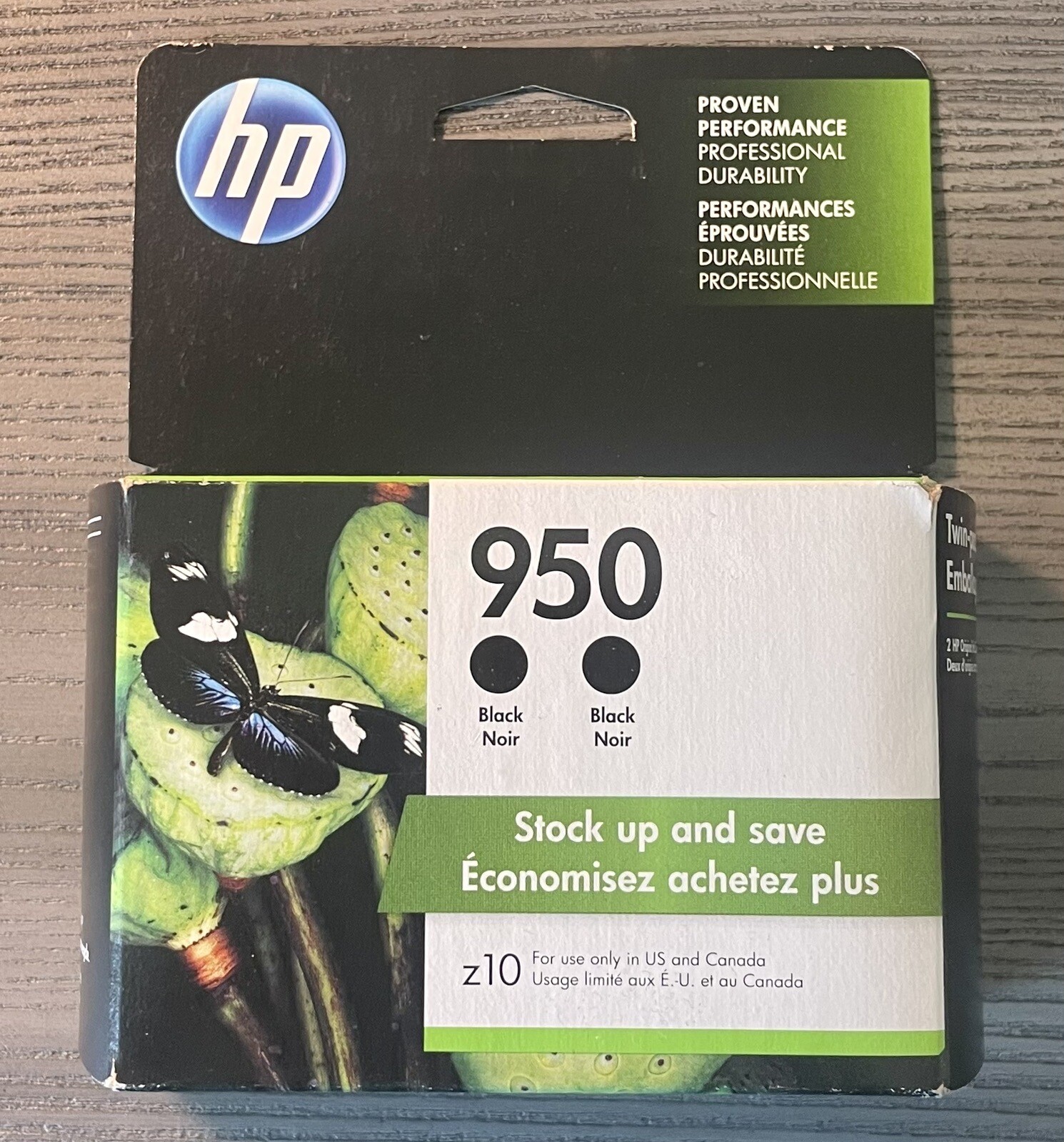 HP 950 XL Black Ink Cartridge 2 Pack - Exp. Nov/2021 886111609680 | eBay