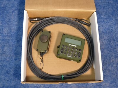 Harris Falcon II Military Radio Control Panel w Cable & Adapter 10511 ...