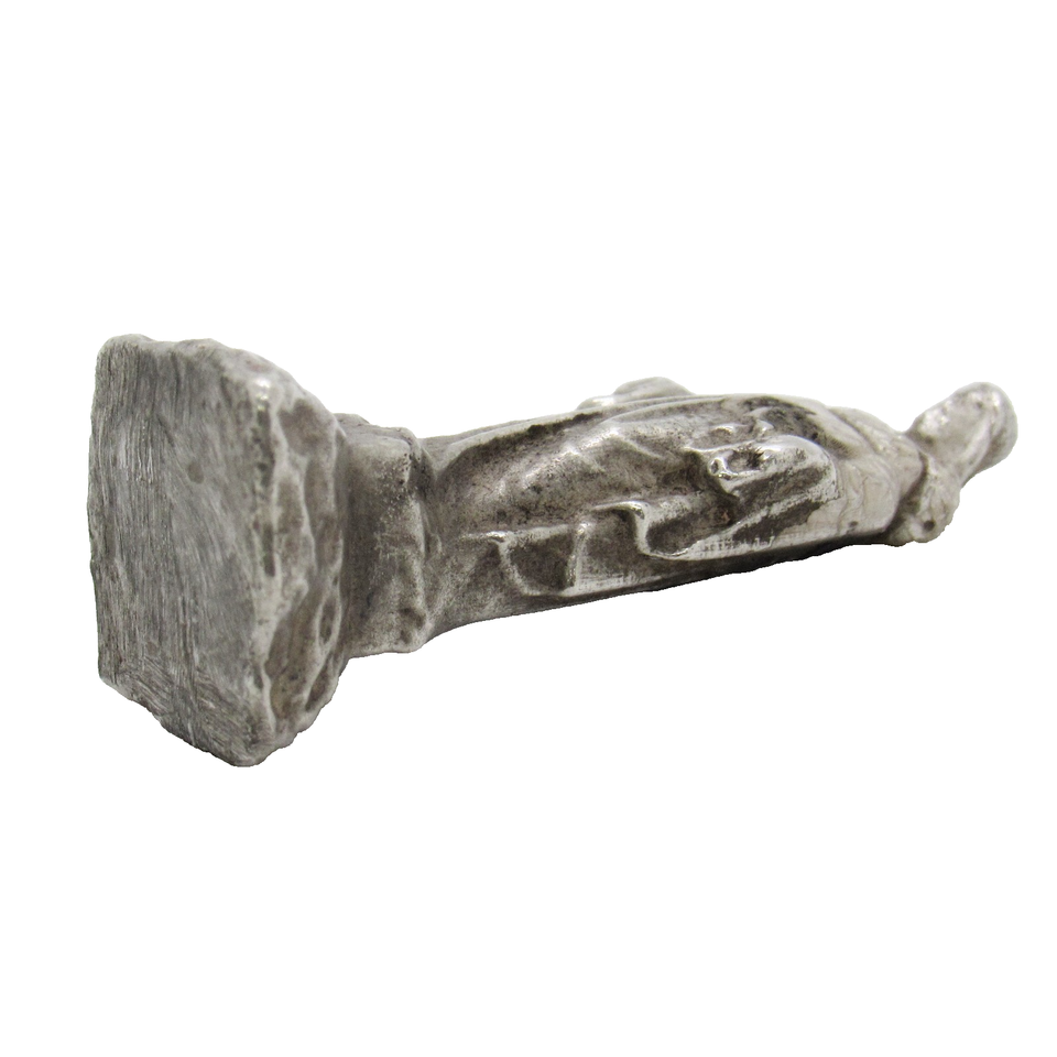 ANTIQUE SOLID STERLING SILVER STATUE OF LIBERTY AMERICAN STATUE ...
