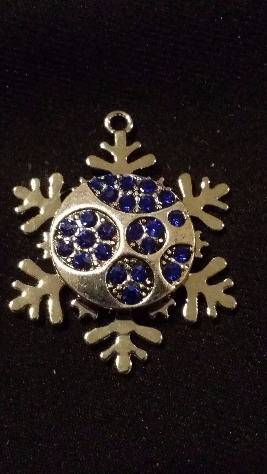 Winter Snowflake Snap Pendant & Sapphire Snap Jewelry | eBay