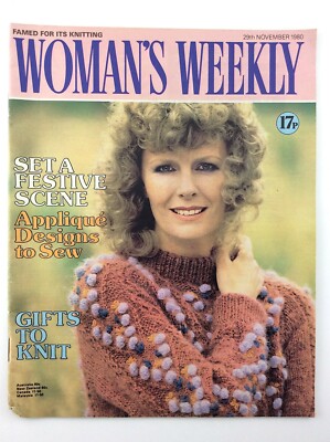 Womans Weekly November 29 1980 Vintage Magazine Q772 | eBay