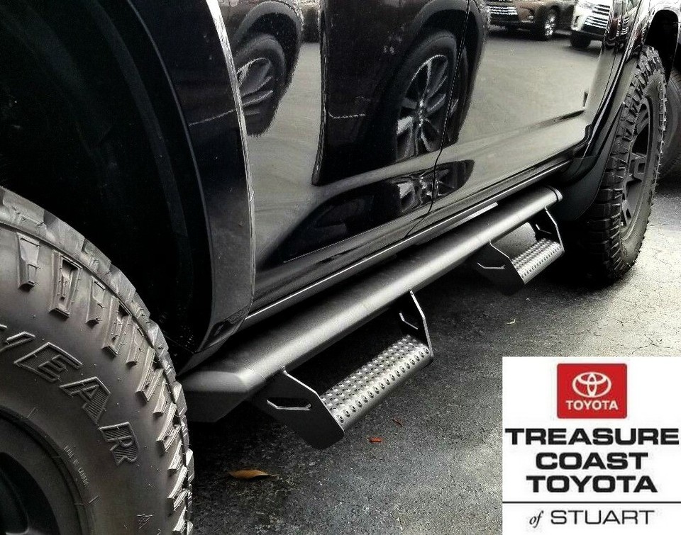 NEW OEM TOYOTA 4RUNNER 2017-2024 PREDATOR PRO STEP BARS | eBay