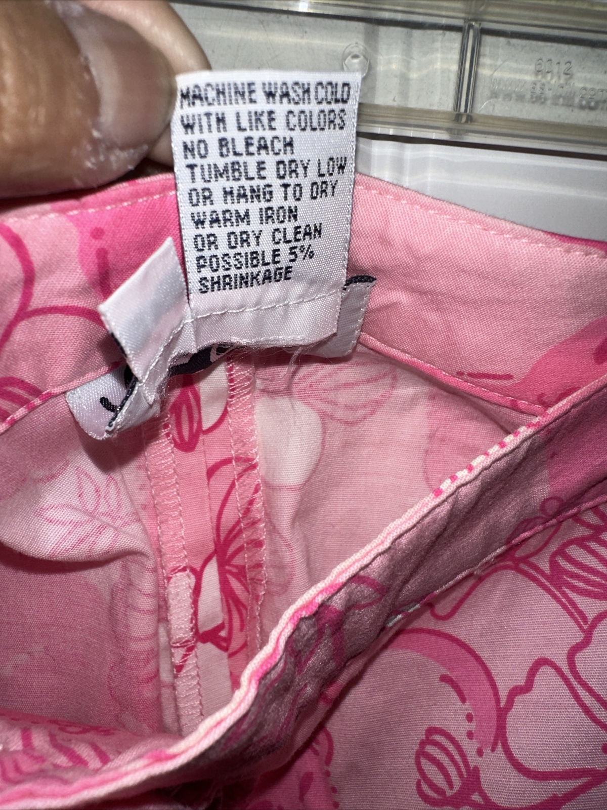 Lilly Pulitzer Vintage RARE Pink Lions Pattern Capri … - Gem