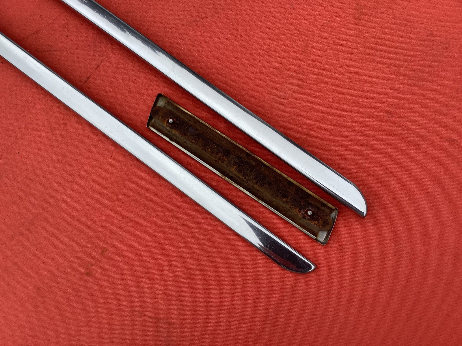 1948 1949 1950 Ford Truck Hood side trim. 48 49 50 Ford Truck Original ...