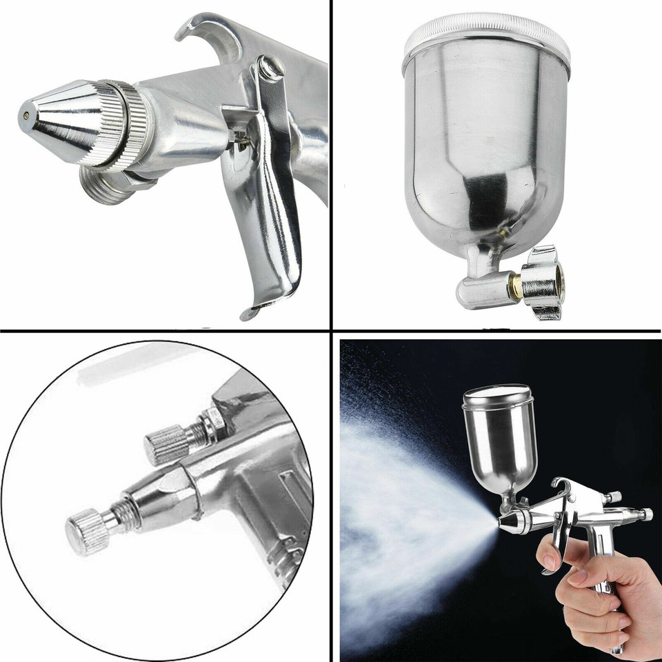Mini HVLP Air Spray Gun Auto Car Detail Touch Up Paint Sprayer Spot ...