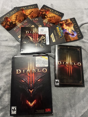 Diablo III 3 PC Game Box Set (Windows/Mac, 2012) Blizzard Some Stuff Included | eBay