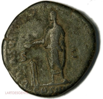 Roman - Superb And Very Rare Roman Sesterce