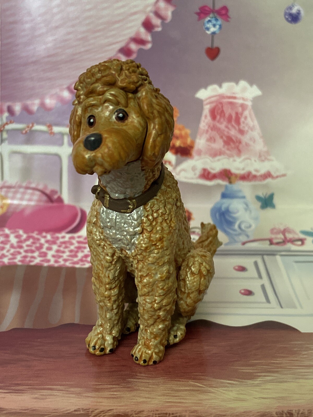 FANCY NANCY "FRENCHY" Dog Pup Disney Junior 3" PVC Figure Cake Topper ...