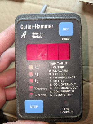CUTLER HAMMER 9996D14C01 METER A METERING MODULE | eBay