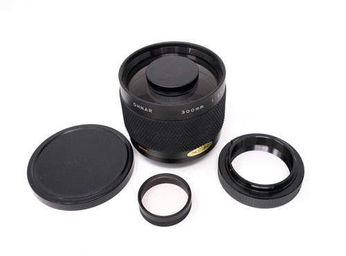 Mirror Reflex Lens Ohnar 300mm f5.6 with T2 Mount and Praktica B PB ...