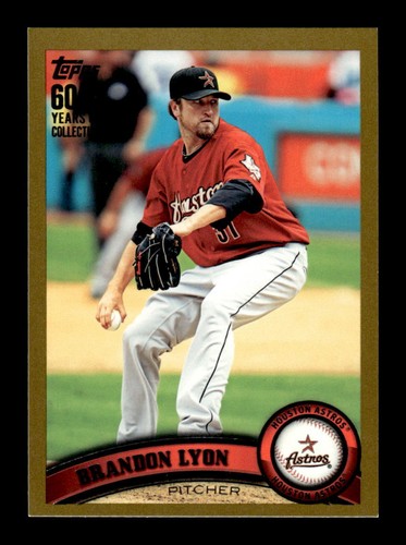 2011 Topps Brandon Lyon Gold #539 SN | eBay