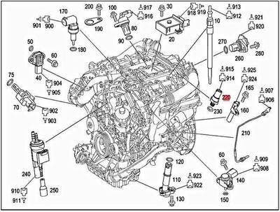 Genuine MERCEDES Pressure transmitter 0091535028 | eBay