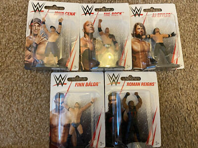 WWE MINI FIGURES Wrestling Minis Wrestler 3" Mattel 2018 New Action ...