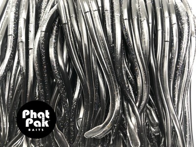 Robo Worm Style Drop Shot Finesse Straight Tail Worm Bass Fishing Lure ...