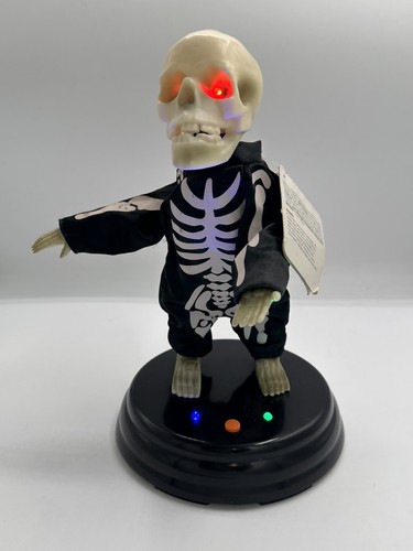 GEMMY Halloween Animated 2011 Grave Raver Dynamite Skeleton RARE VHTF ...