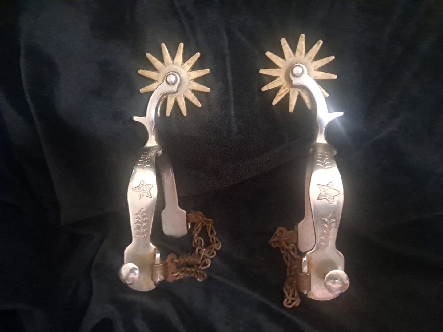 North and Judd Anchor spurs, 12 point rowels | eBay