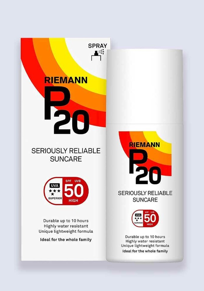 RIEMANN P20 SUN PROTECTION - SPF20 LOTION, SPF30 SPRAY, SPF50 SPRAY ...