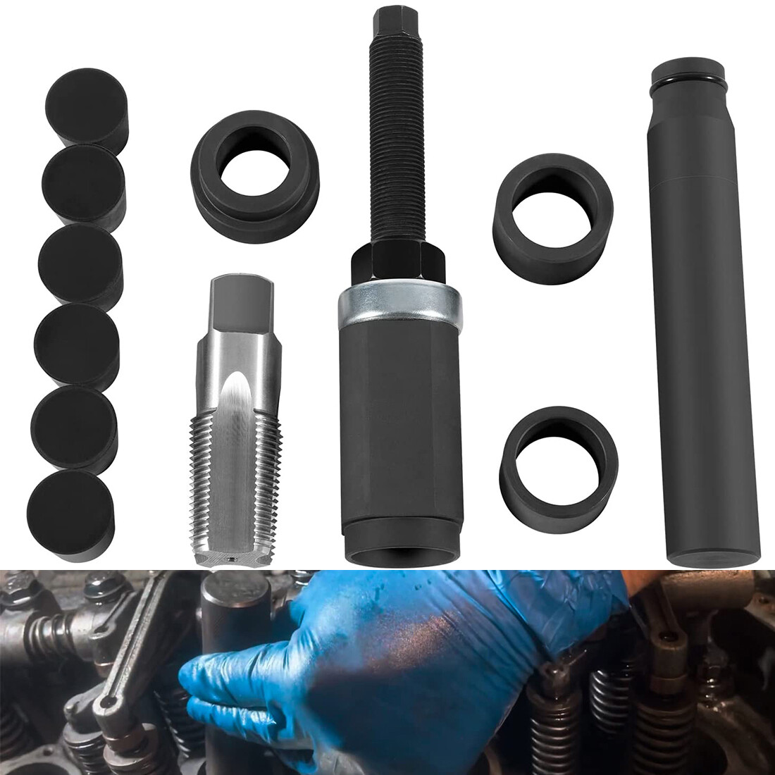 for 3126 CAT Caterpillar Fuel Injector Sleeve Cup Puller Removal In ...