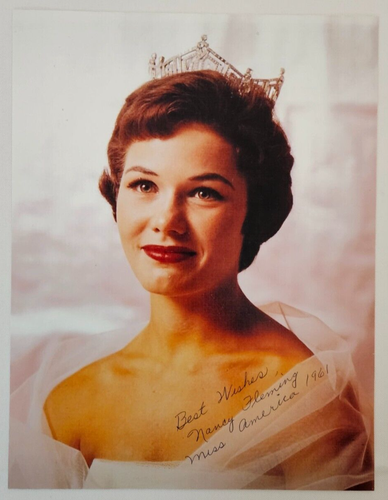 Nancy Fleming Signed 8x10 Photo, Miss America 1961 | eBay