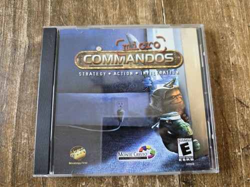 Micro Commandos PC CDROM Monte Cristo Strategy First 2002 game ...