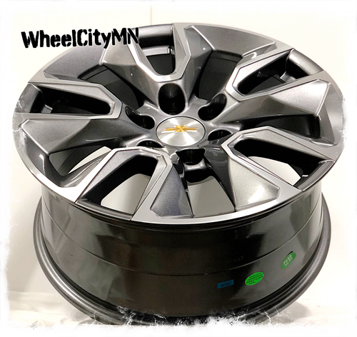 20" gunmetal machine 2019 2020 Chevy Silverado RST OE replica RD4 rims ...