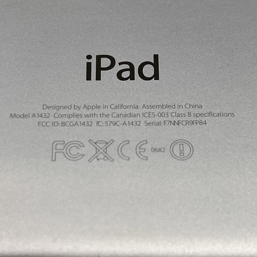 Tested Apple iPad Mini A1432 1st Gen 16GB WiFi Only Gray Reset Very ...