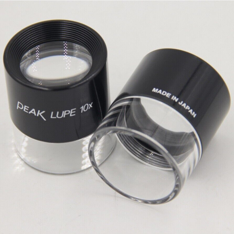 Original PEAK LUPE 1961-10X Magnifier Negative Film Inspection 10x ...
