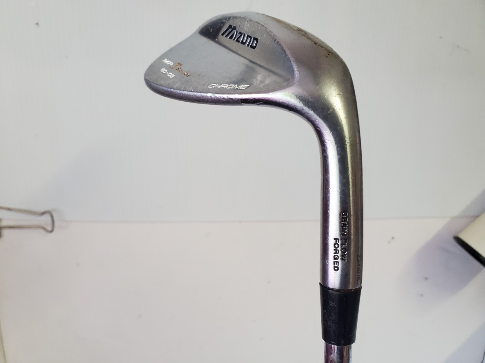 MIZUNO MP T Series 60 08 Wedge Chrome True Temper Dynamic Gold Steel ...