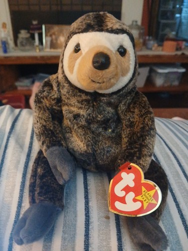 Ty Beanies Slowpoke The Sloth Rare and RETIRED WITH EROORS | eBay